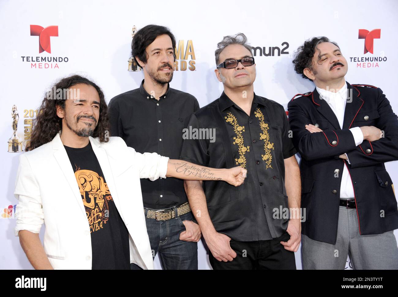 Ruben Albarran, and from left, Emmanuel del Real, Joselo Rangel and ...