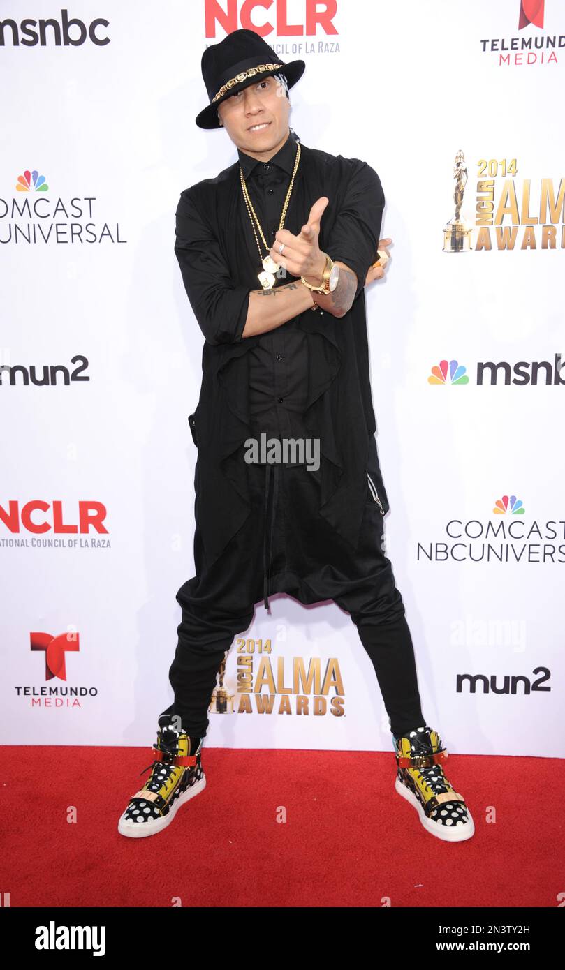 Taboo arrives at the NCLR ALMA Awards at the Pasadena Civic Auditorium ...
