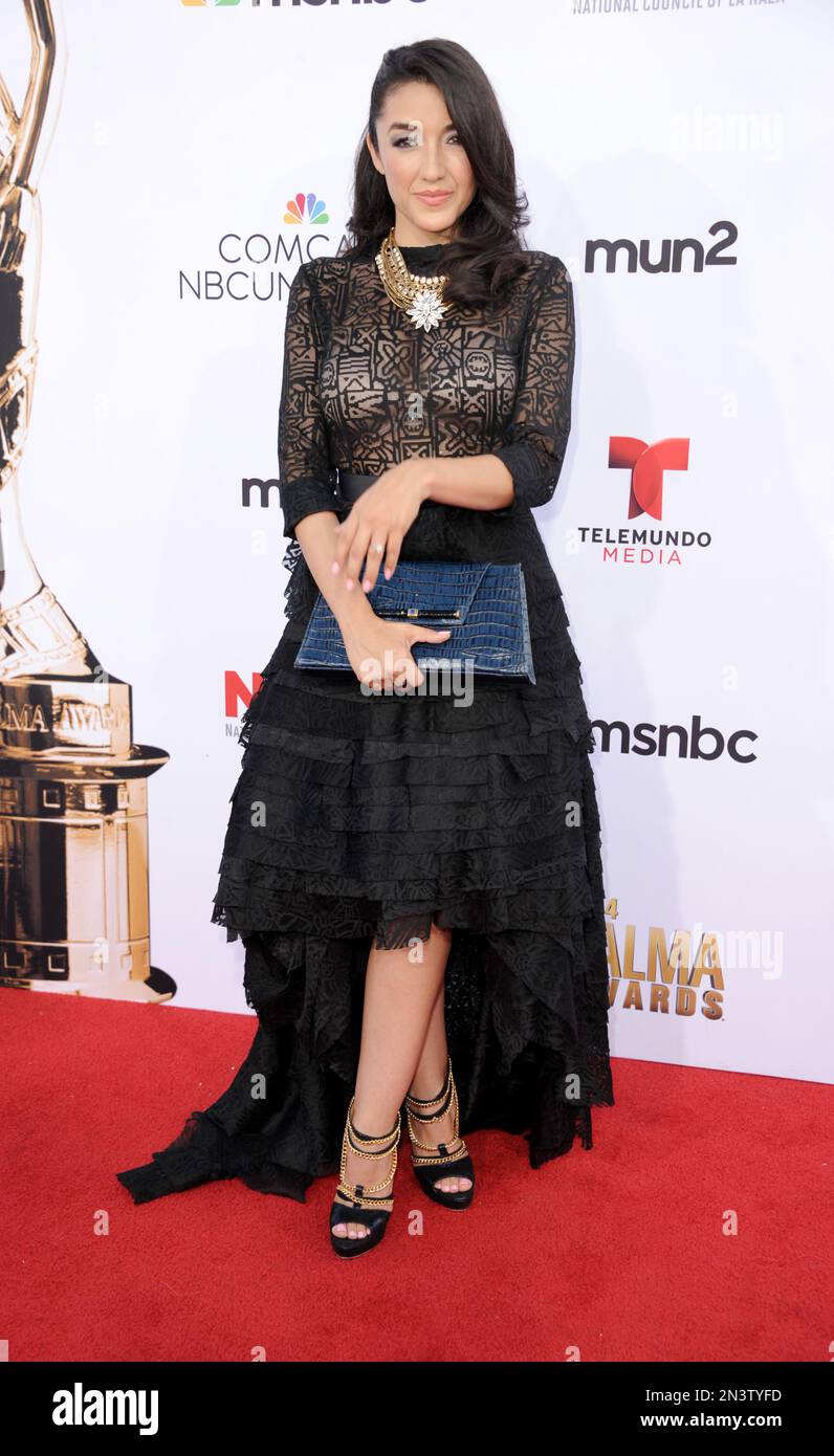 Yvette Yates arrives at the NCLR ALMA Awards at the Pasadena Civic ...