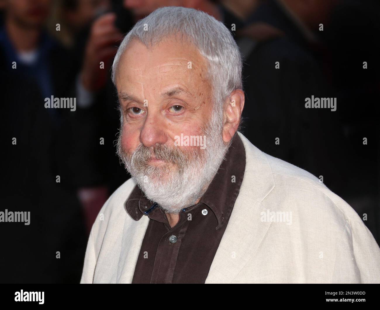Director Mike Leigh arrives for the London Film Festival premiere of Mr ...