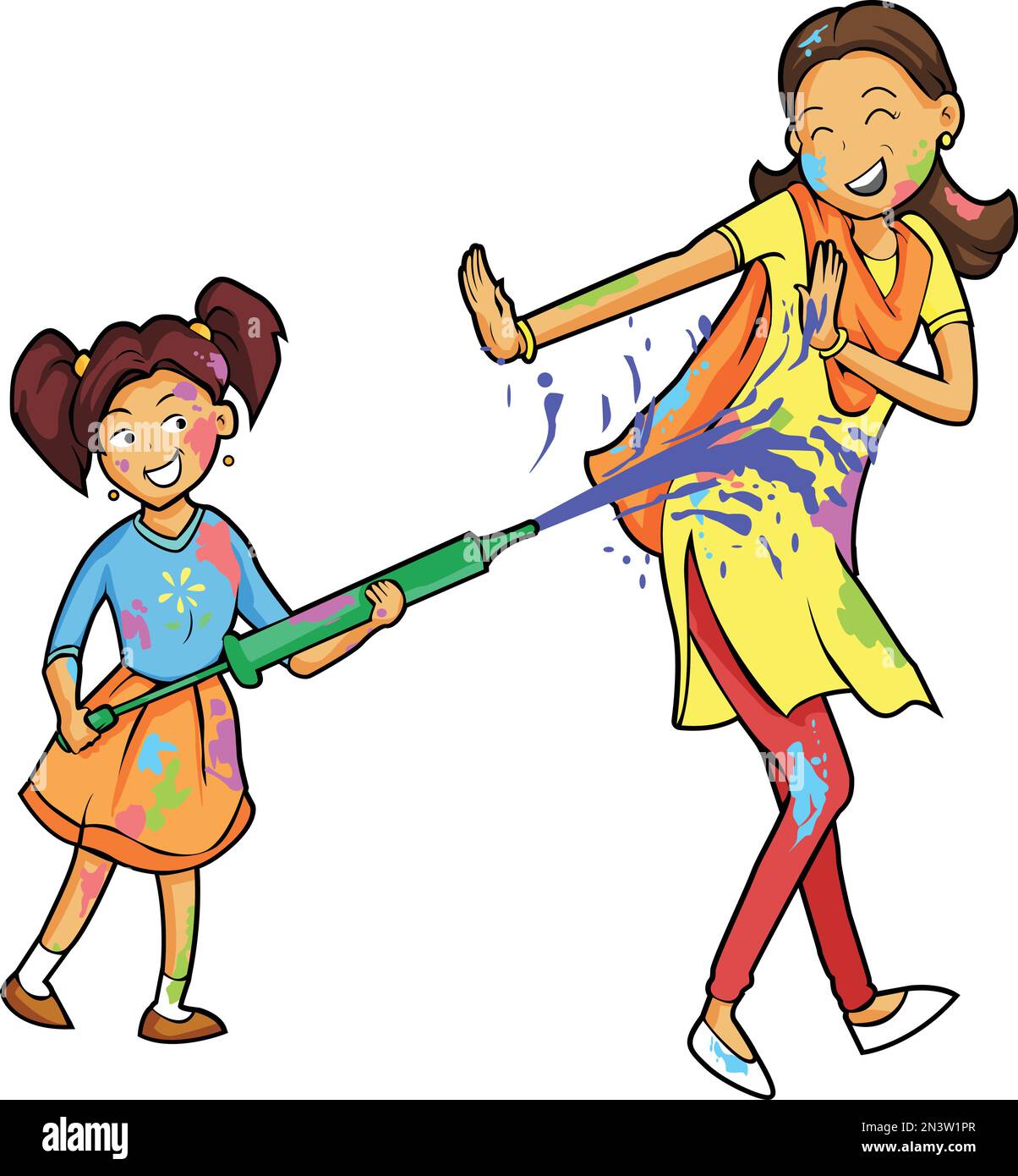 Animated Holi Wallpaper