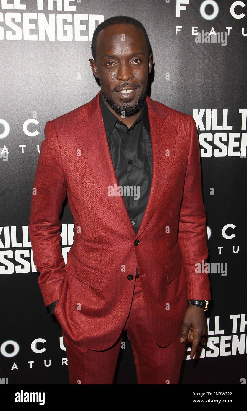 Actor Michael Kenneth Williams Attends The Premiere Of Kill The Messenger At The Museum Of