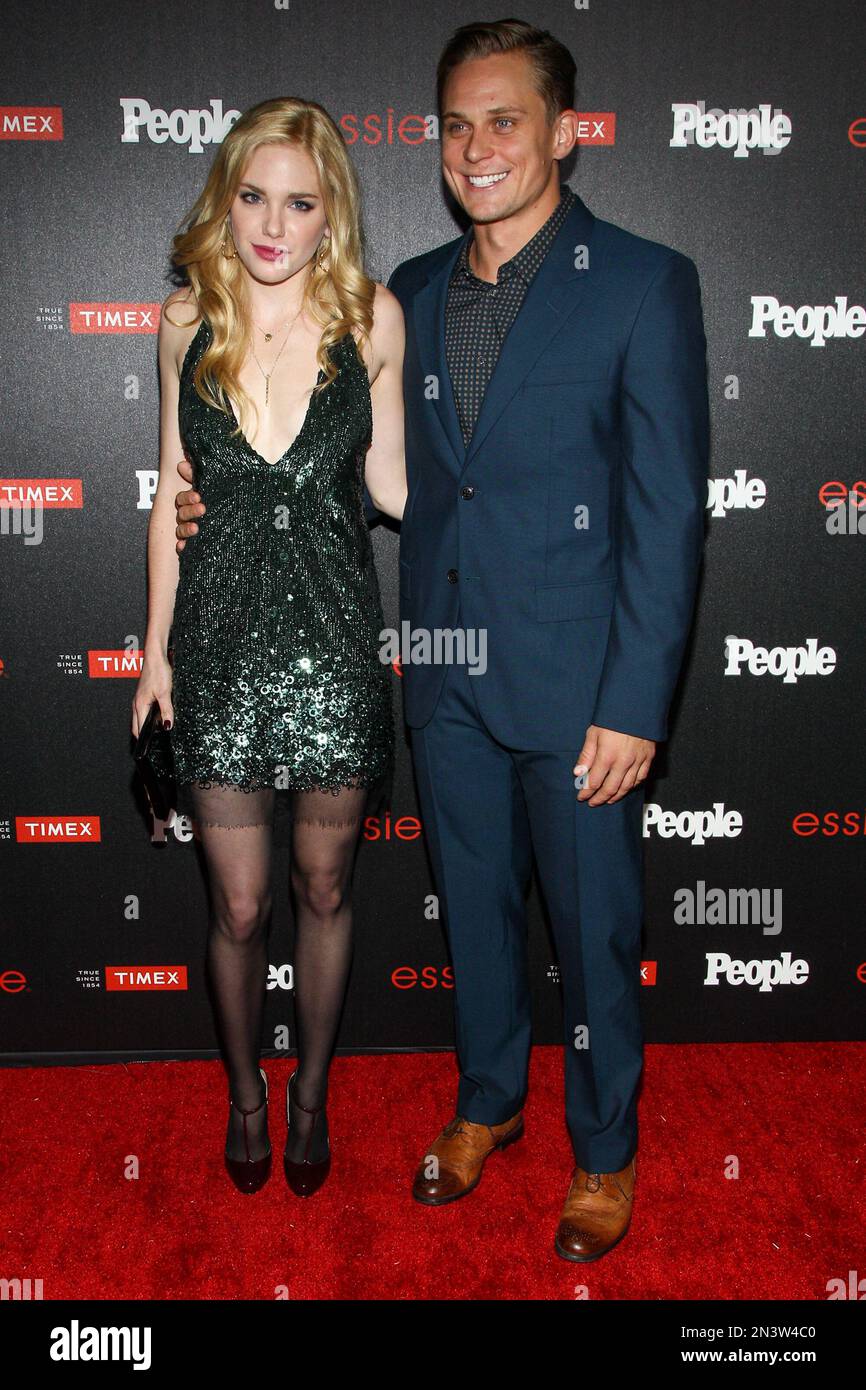 Mackenzie Mauzy and Billy Magnussen attend the PEOPLE "Ones to Watch ...