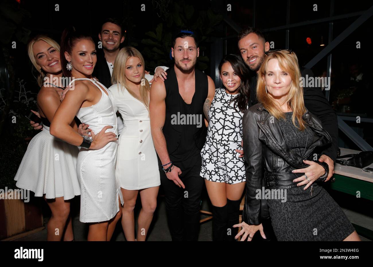 EXCLUSIVE - Peta Murgatroyd, and from left, Sharna Burgess, Jonathan ...