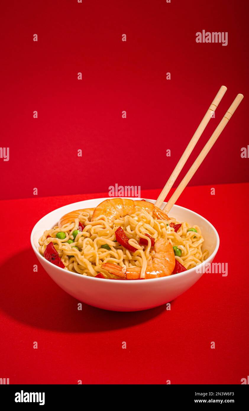 Hard pasta china hi-res stock photography and images - Alamy