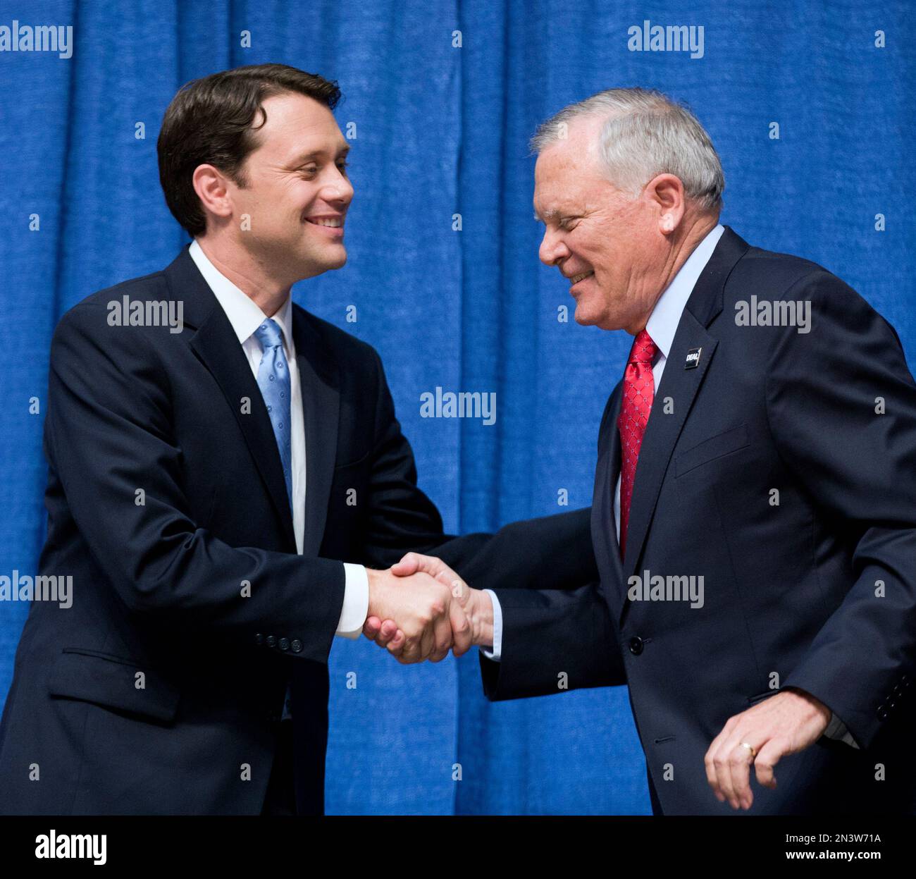 FILE - IN this Oct. 7, 2014, photo, Gov. Nathan Deal, Georgia ...