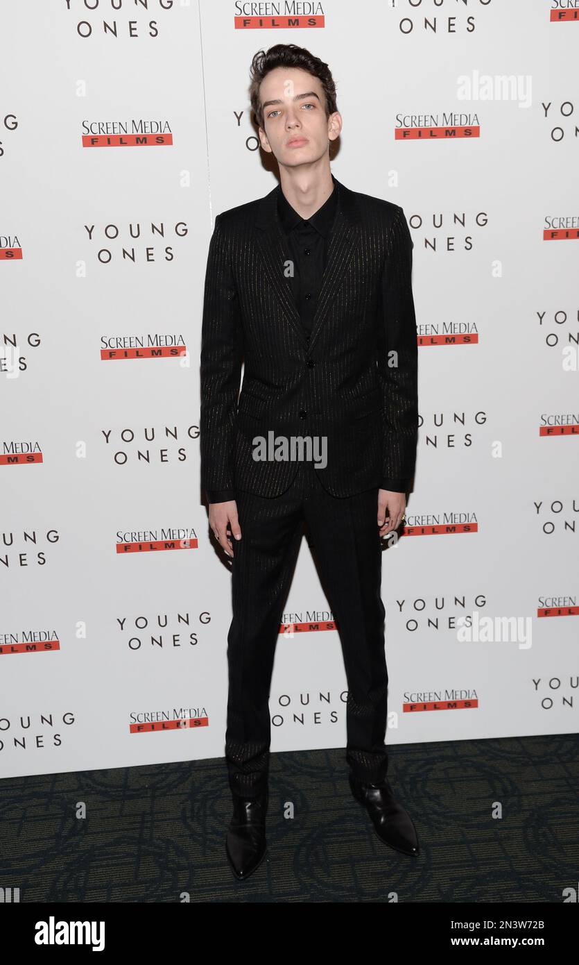 Actor Kodi Smit-McPhee attends the "Young Ones" premiere at the ...