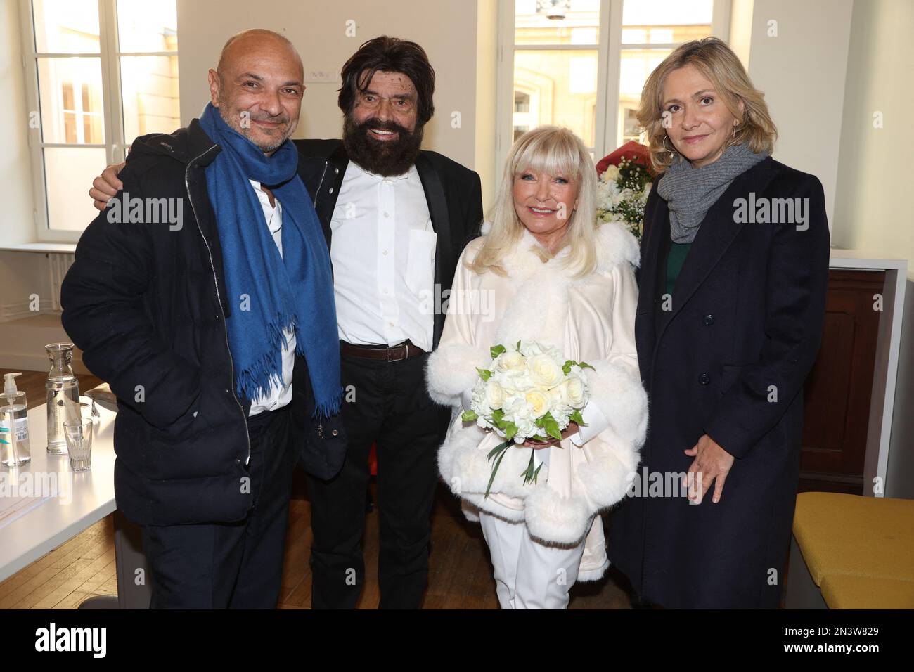 Richard Malka, Marek Halter, Marianne Weitzmann and Valerie Pecresse ...