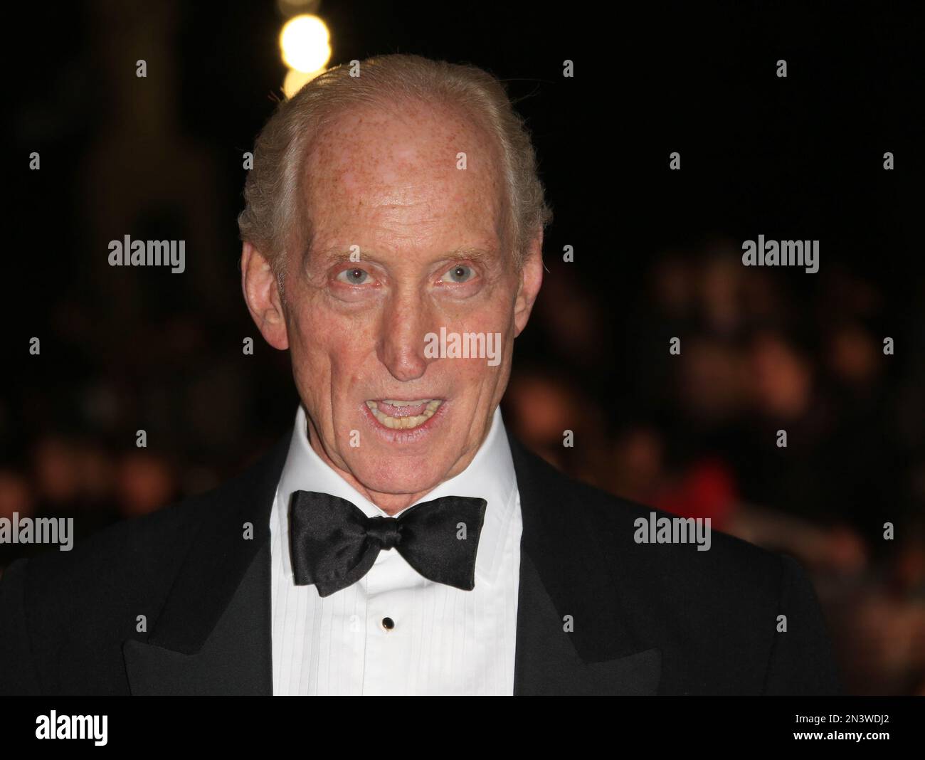 British actor Charles Dance poses for photographers during the premiere ...