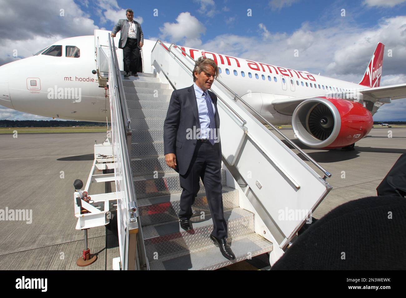 FILE - In this June 5, 2012 file photo, Virgin America President and ...
