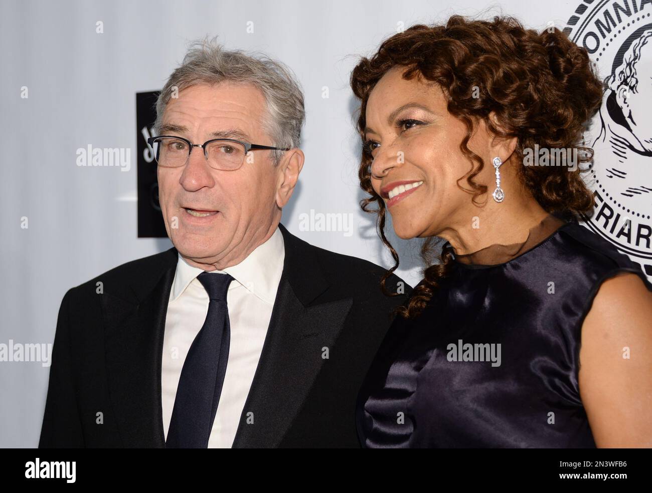 Honoree Robert De Niro and wife Grace Hightower attend The Friars ...