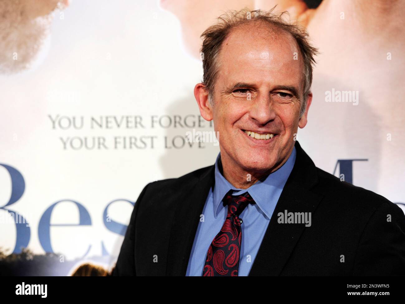Michael Hoffman, director of "The Best of Me," poses at the premiere of ...