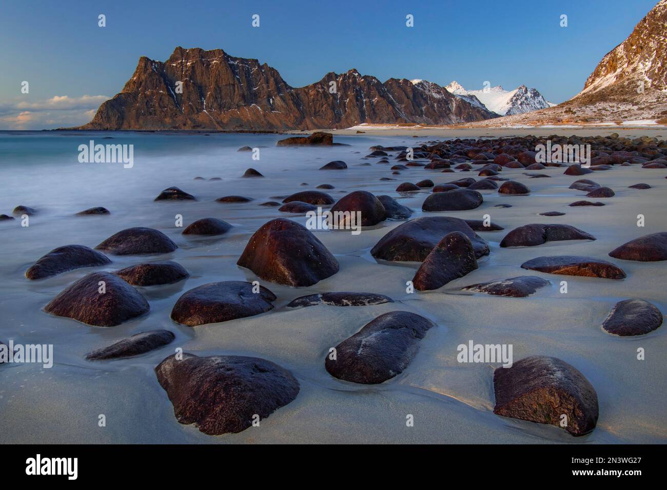 Nordic coastal landscape with rocks hi-res stock photography and images ...