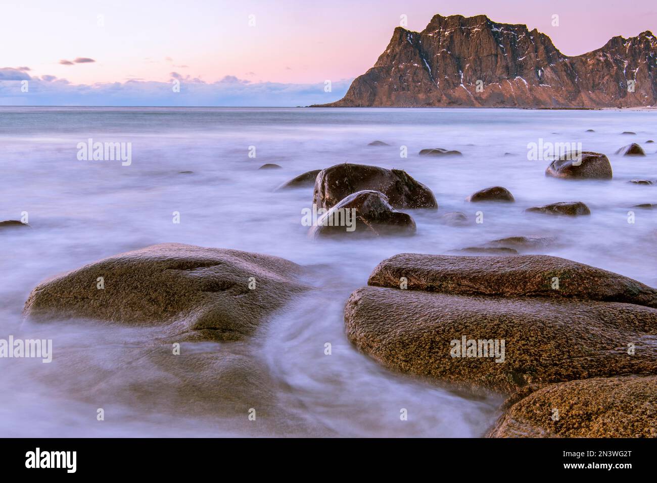 Nordic coastal landscape with rocks hi-res stock photography and images ...