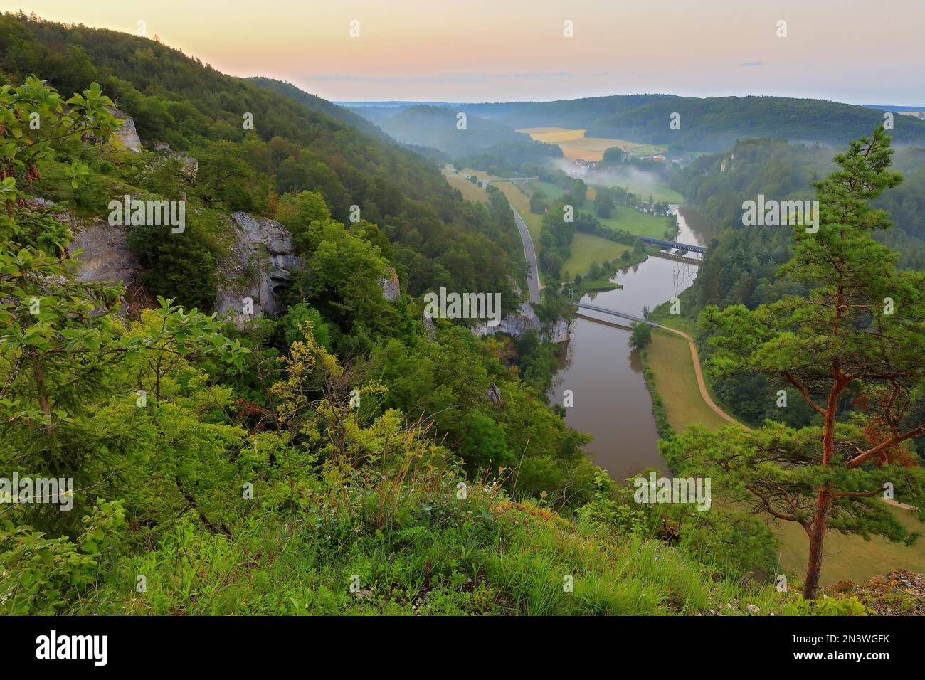Dietfurt, Danube, Danube Valley, Upper Danube nature Park, Baden ...