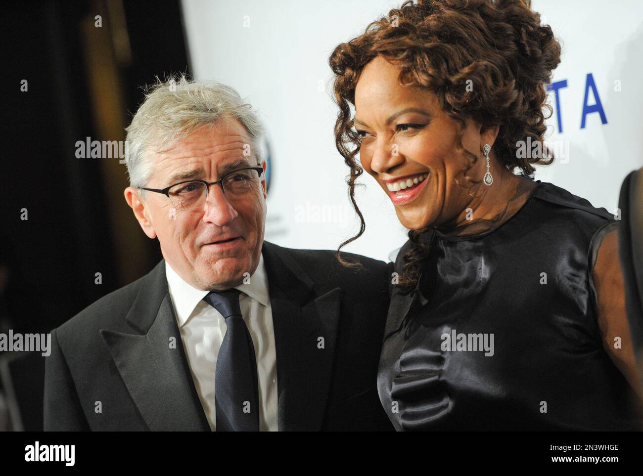 Honoree Robert De Niro and wife Grace Hightower attend The Friars ...
