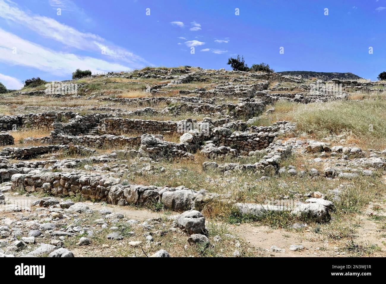 Ancient Minoan settlement of Gournia, archaeological site, Gournia ...