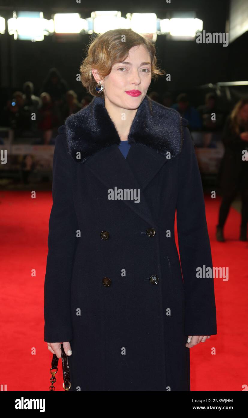 Camilla Rutherford poses for photographers upon arrival at at the ...