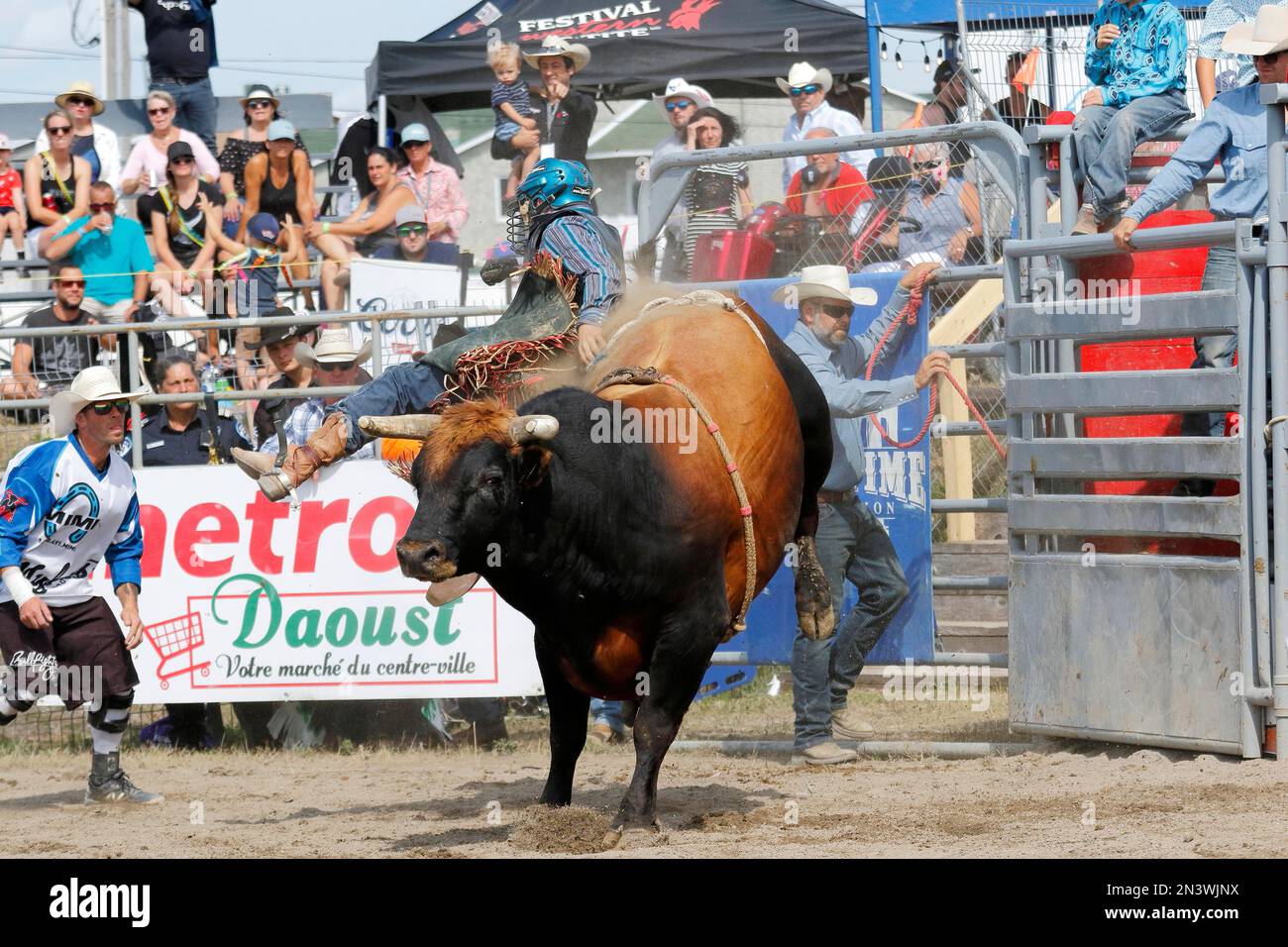 Rodeo in quebec canada hi-res stock photography and images - Alamy