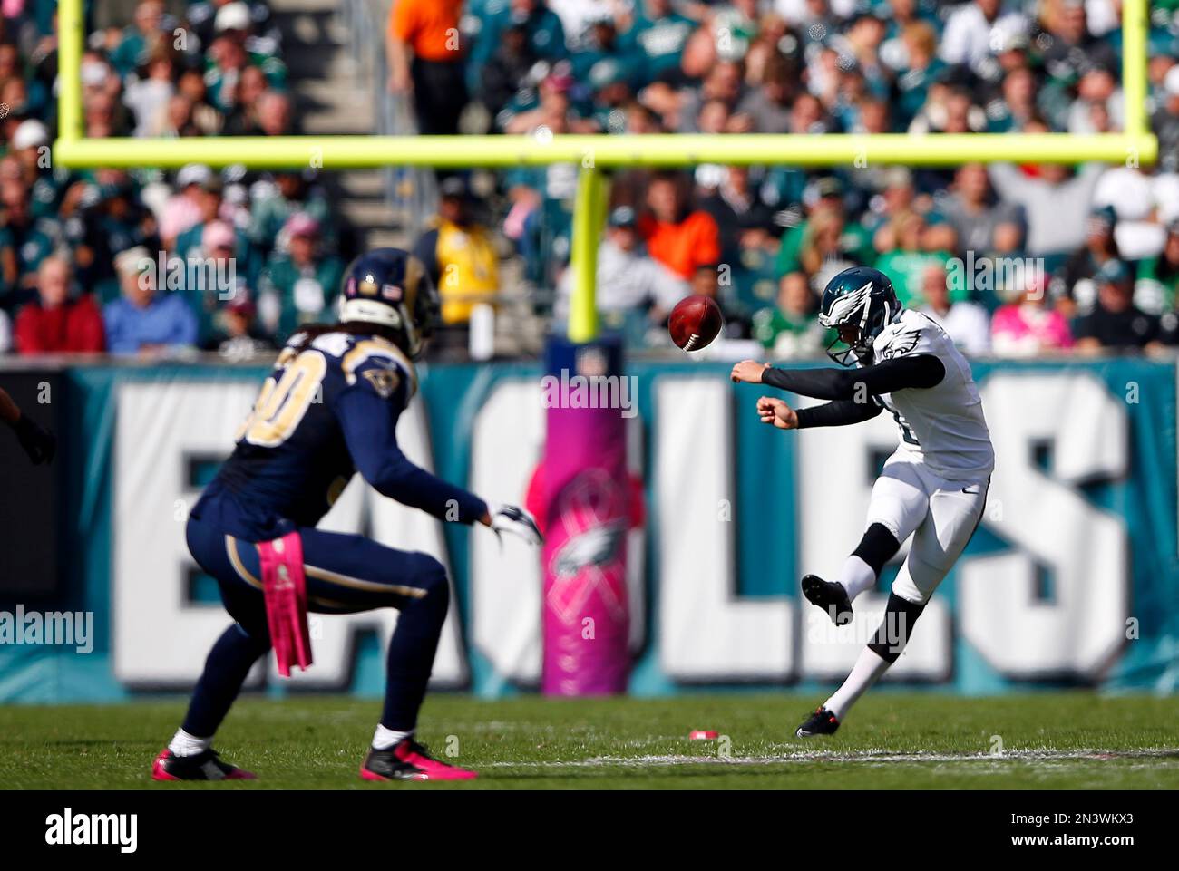 Philadelphia Eagles' Cody Parkey is seen during an NFL football game ...