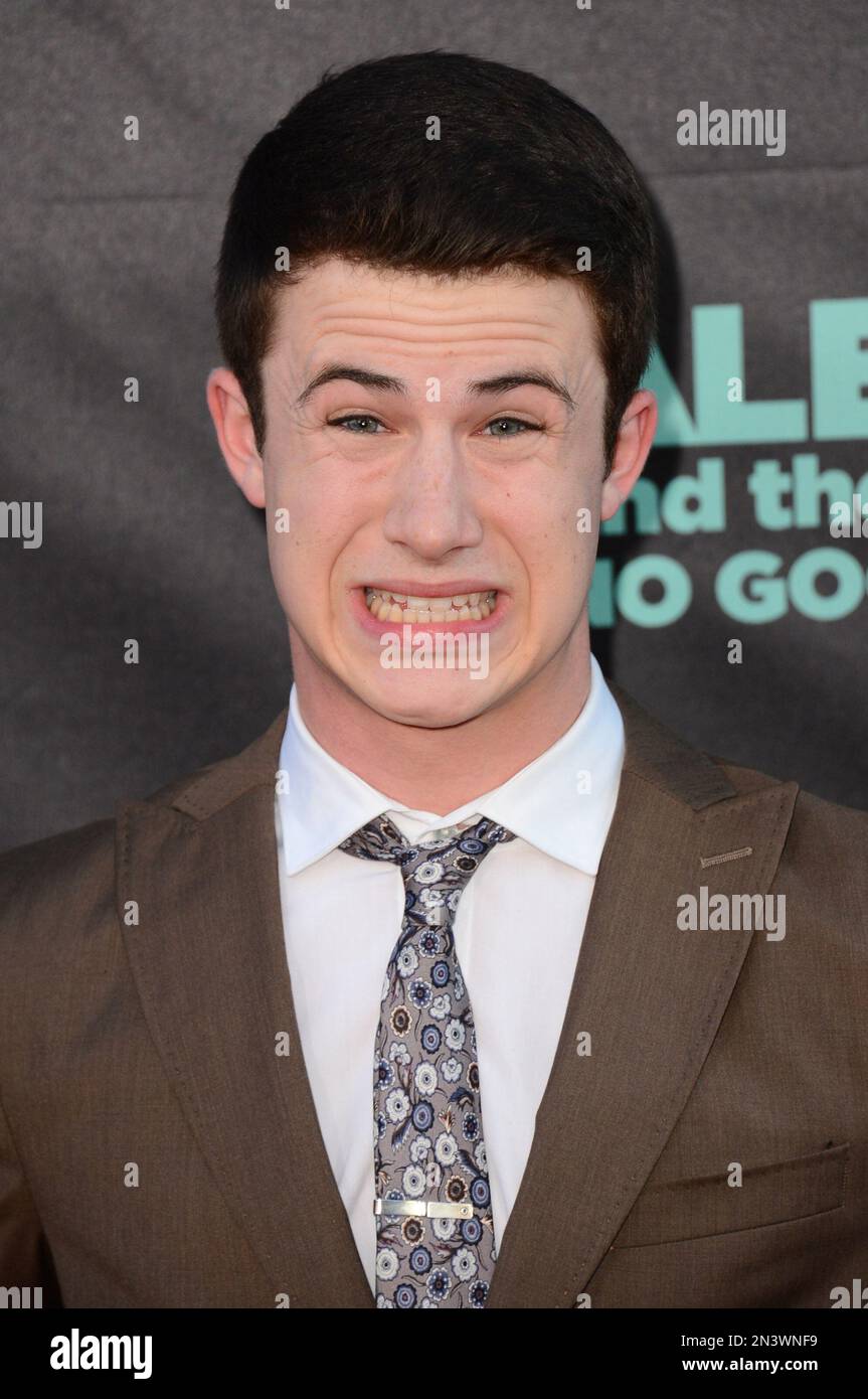 Dylan Minnette arrives at the world premiere of "Alexander And The Terrible, Horrible, No Good ...