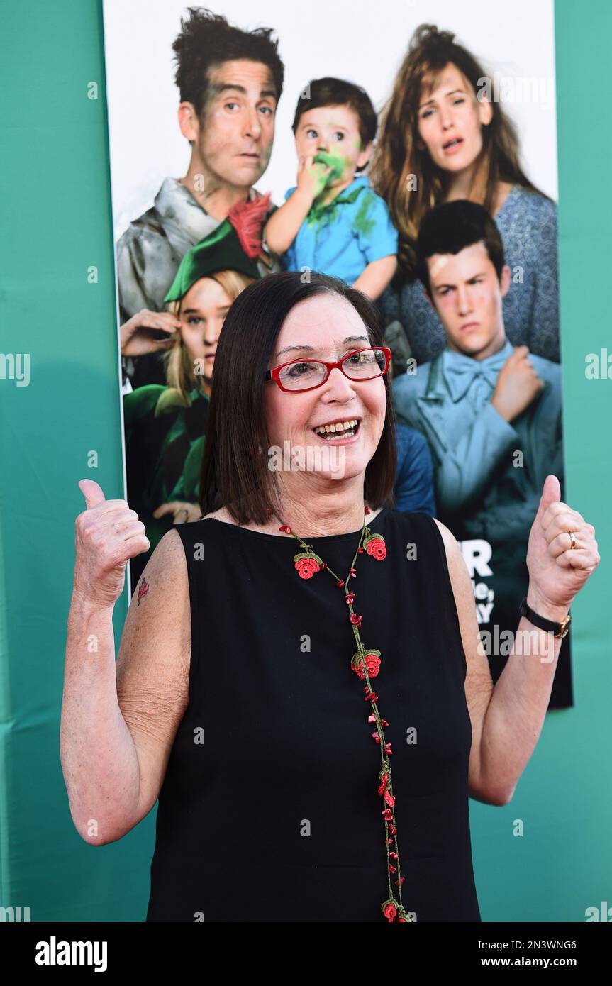 Judith Viorst arrives at the world premiere of "Alexander And The ...