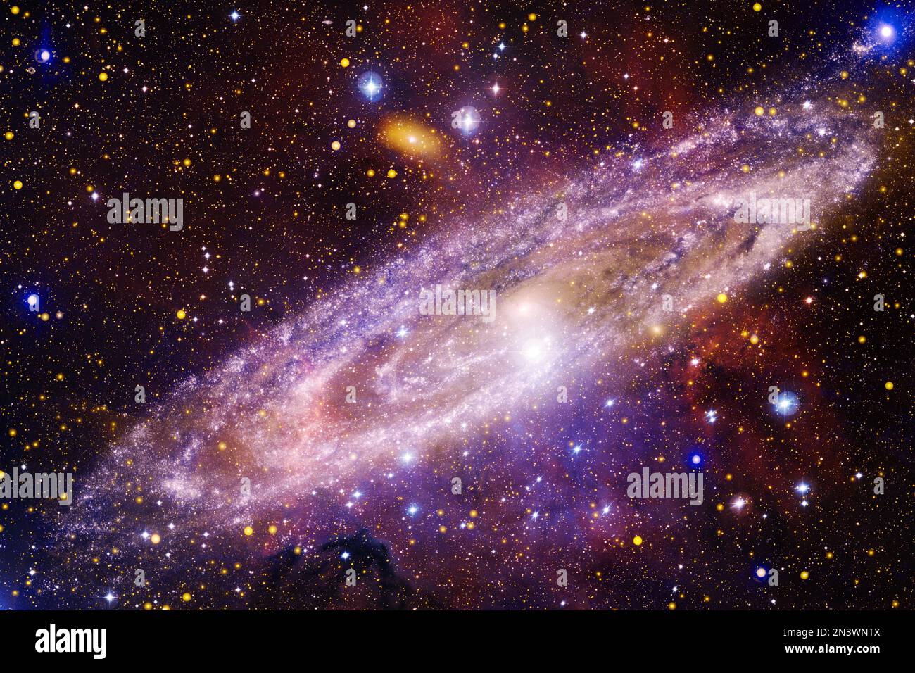 Deep space. Awesome science fiction render. Elements of this image ...