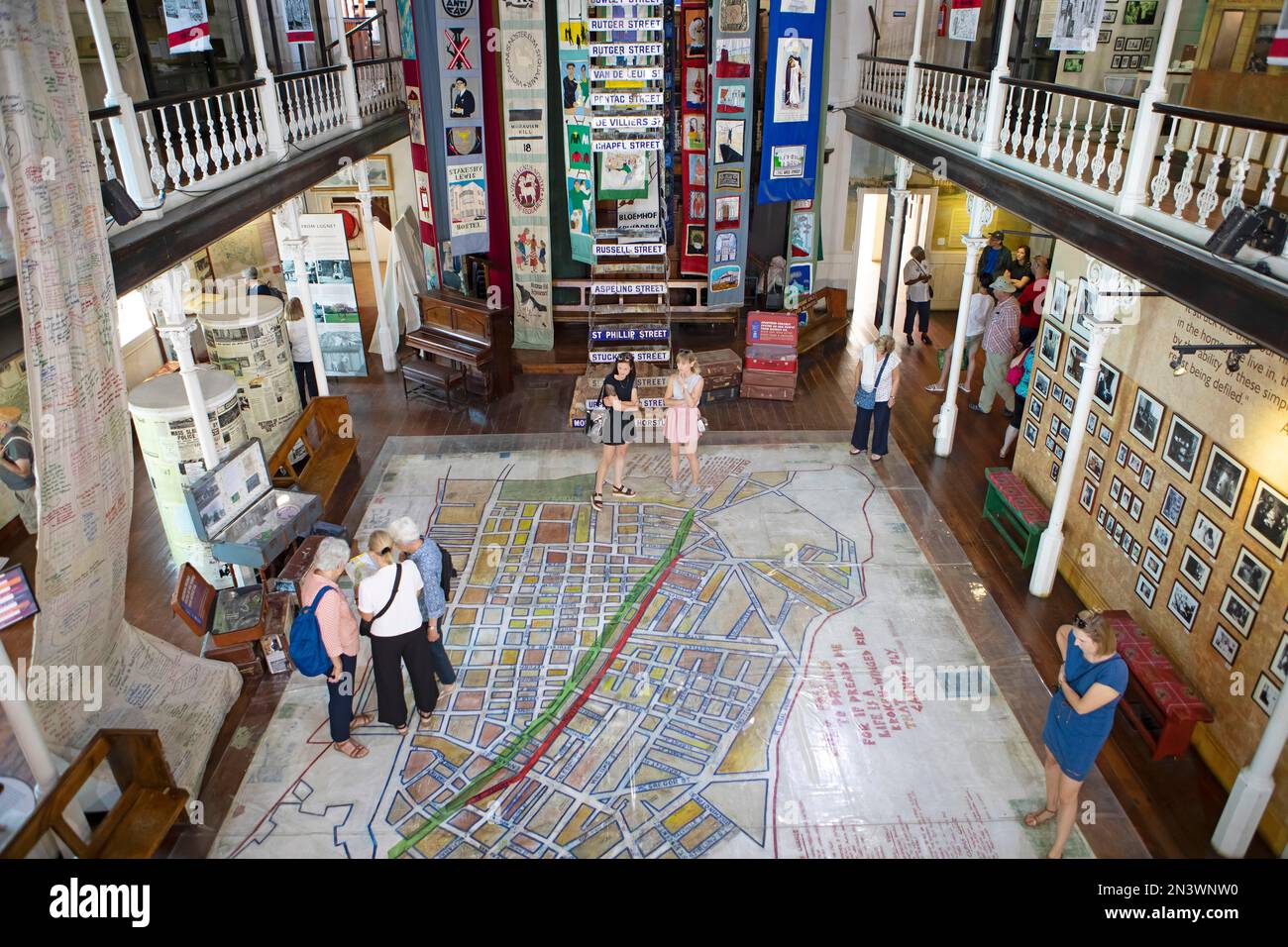 District Six Museum, Cape Town, Western Cape, South Africa Stock Photo ...