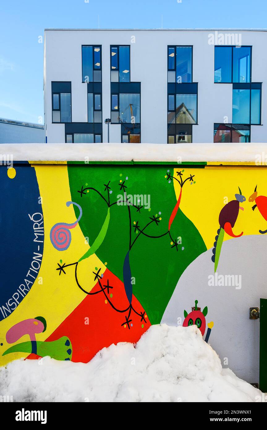 Miro wall hi-res stock photography and images - Alamy