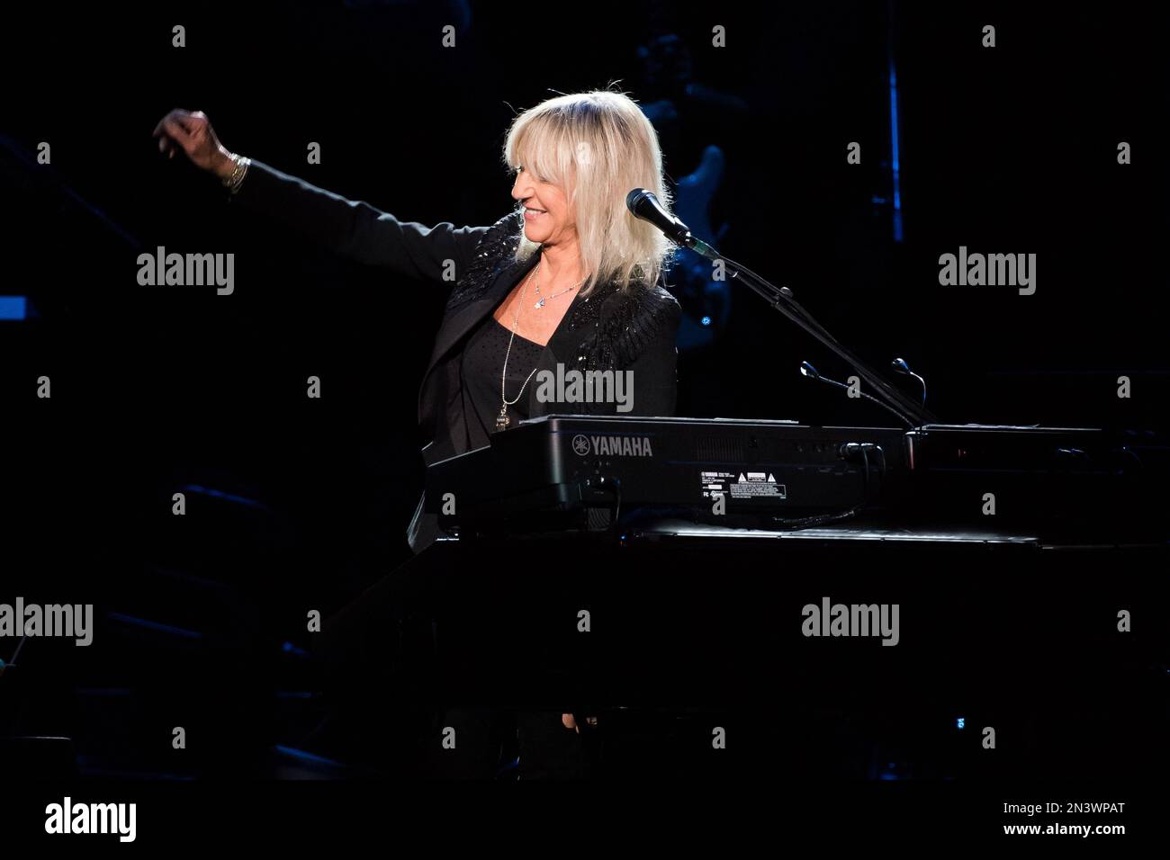 Christine McVie from the band Fleetwood Mac performs at Madison Square ...