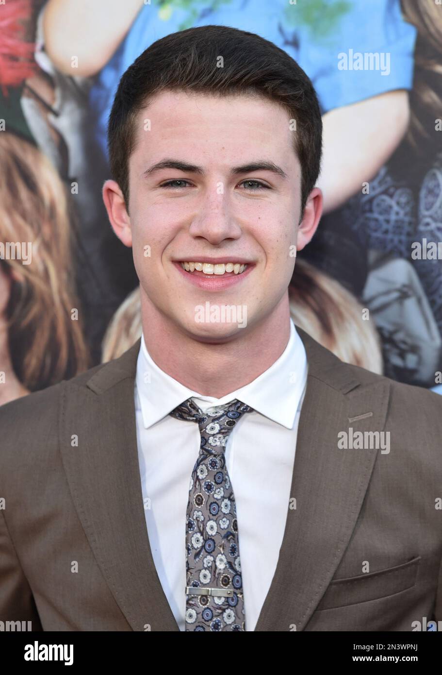 Dylan Minnette arrives at the world premiere of "Alexander And The ...