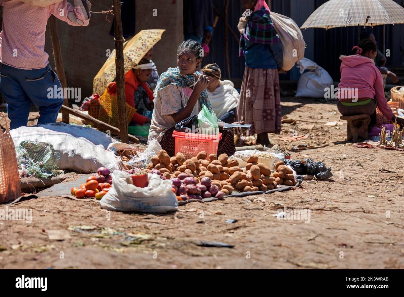 Market, Kaffa, Ethiopia Stock Photo - Alamy