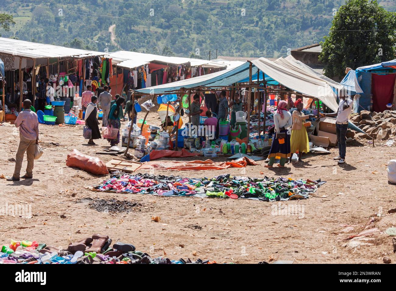 Market, Kaffa, Ethiopia Stock Photo - Alamy