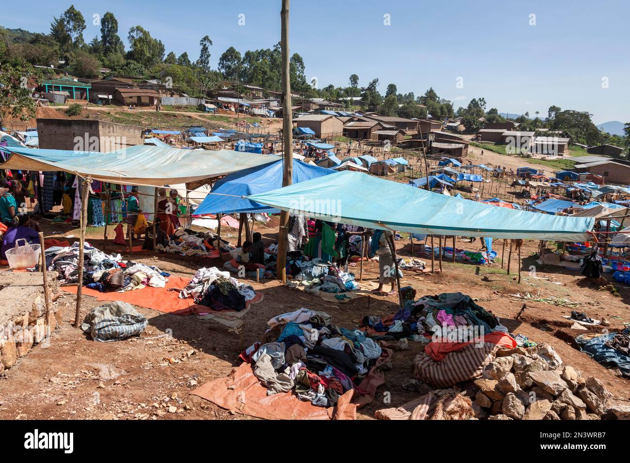 Market, Kaffa, Ethiopia Stock Photo - Alamy