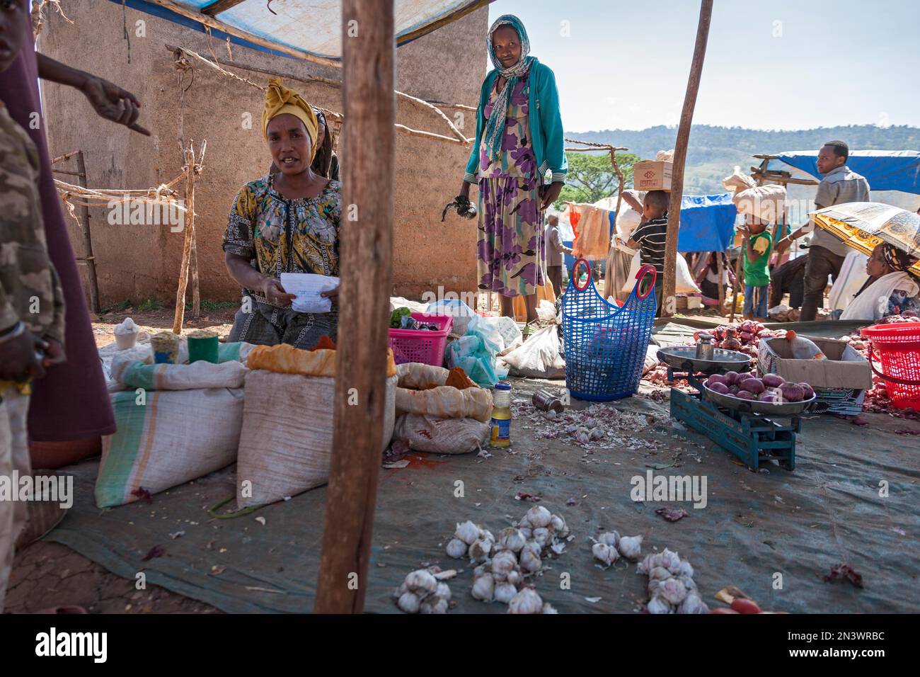 Market, Kaffa, Ethiopia Stock Photo - Alamy