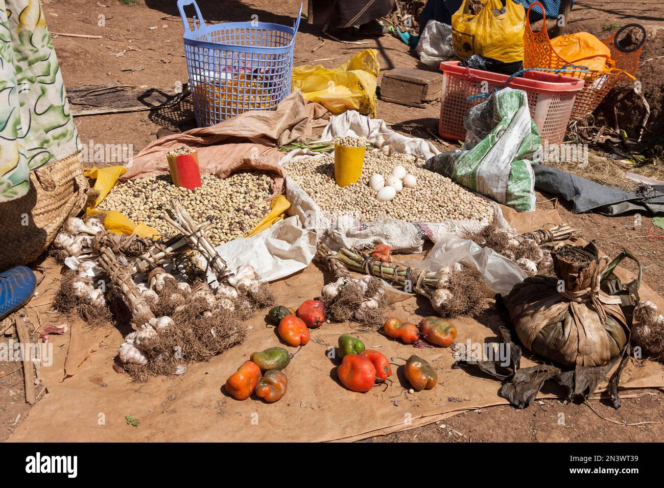 Market, Kaffa, Ethiopia Stock Photo - Alamy