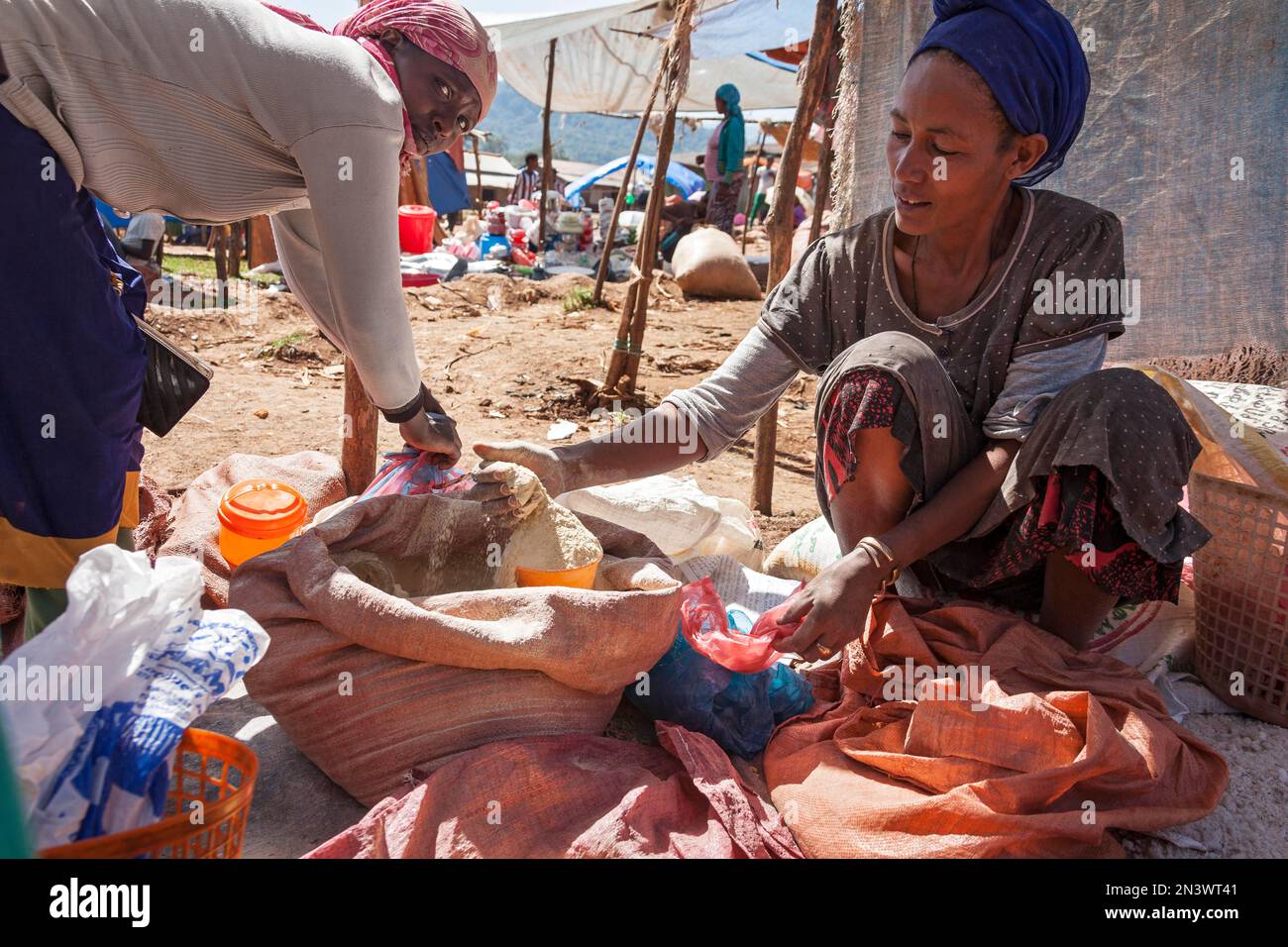 Market, Kaffa, Ethiopia Stock Photo - Alamy