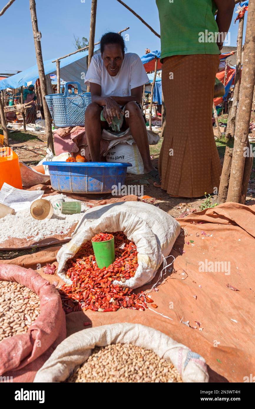 Market, Kaffa, Ethiopia Stock Photo - Alamy