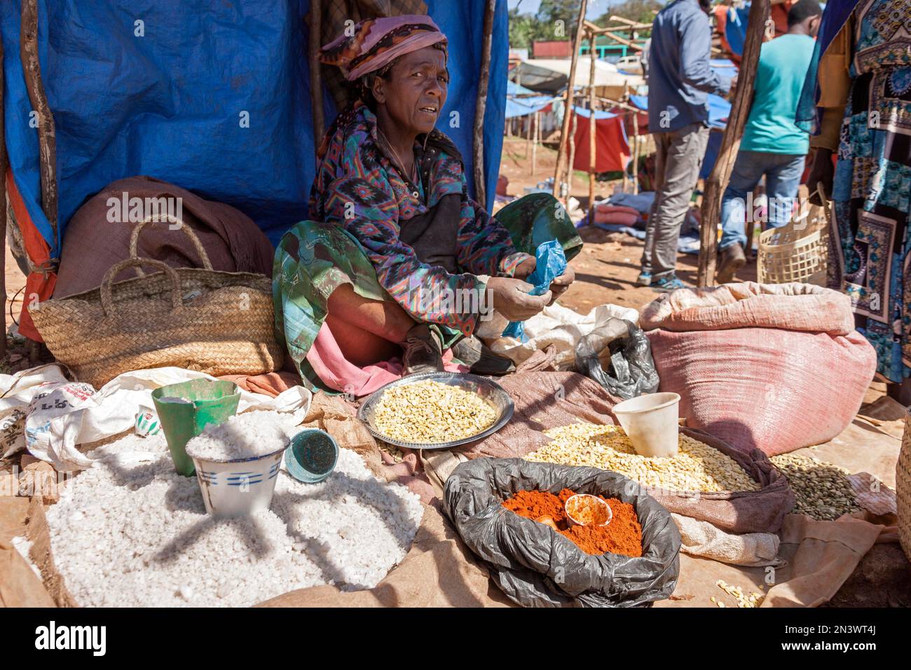 Market, Kaffa, Ethiopia Stock Photo - Alamy