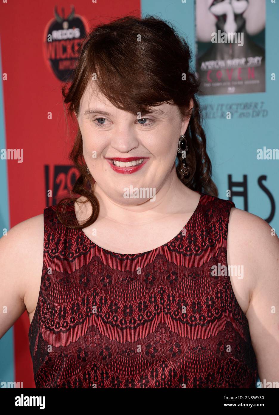 Jamie Brewer arrives at the premiere screening of "American Horror ...