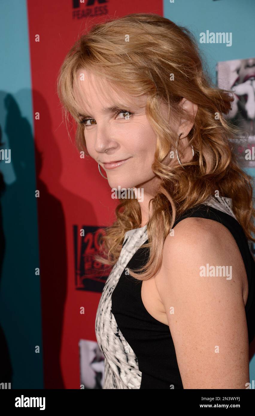 Lea Thompson arrives at the premiere screening of "American Horror ...
