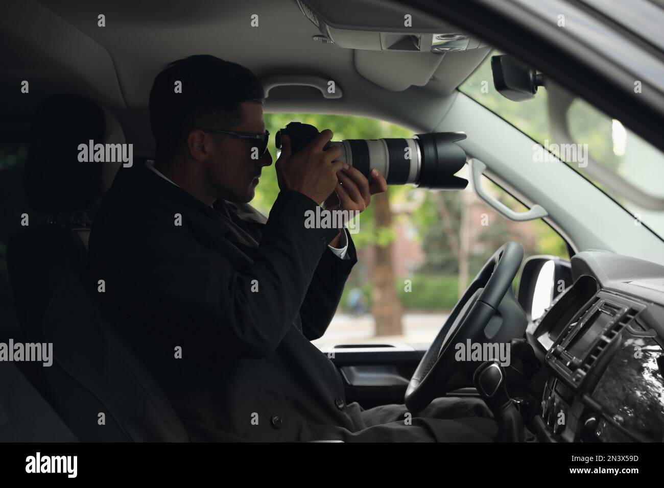 Camera inside police car hi-res stock photography and images - Alamy