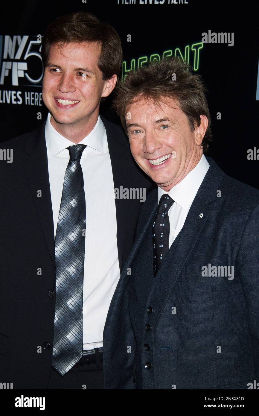 Henry Short and Martin Short attend the world premiere of "Inherent ...