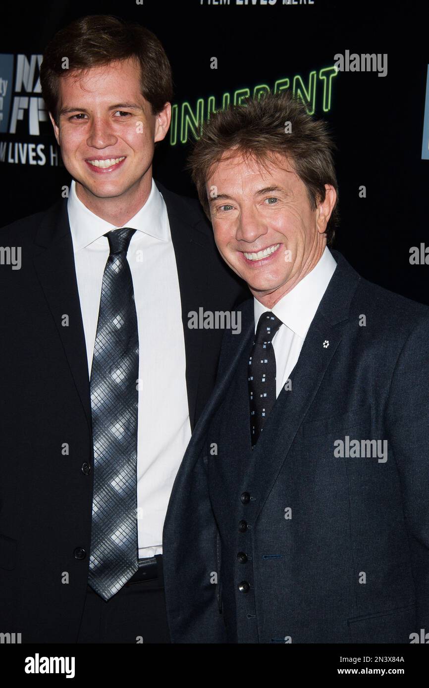 Henry Short and Martin Short attend the world premiere of "Inherent ...