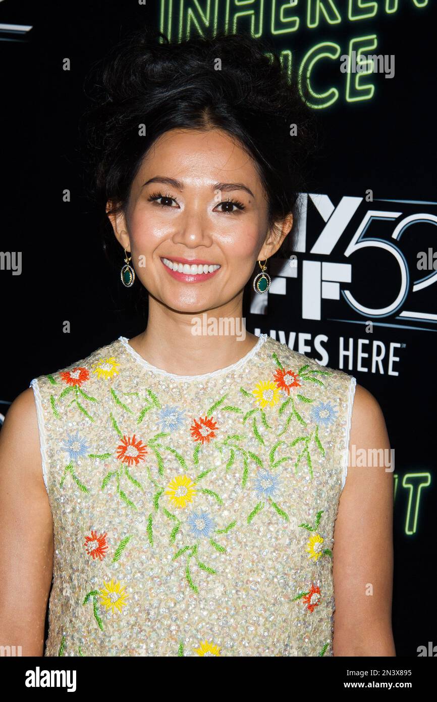 Hong Chau attends the world premiere of "Inherent Vice" during the 52nd ...