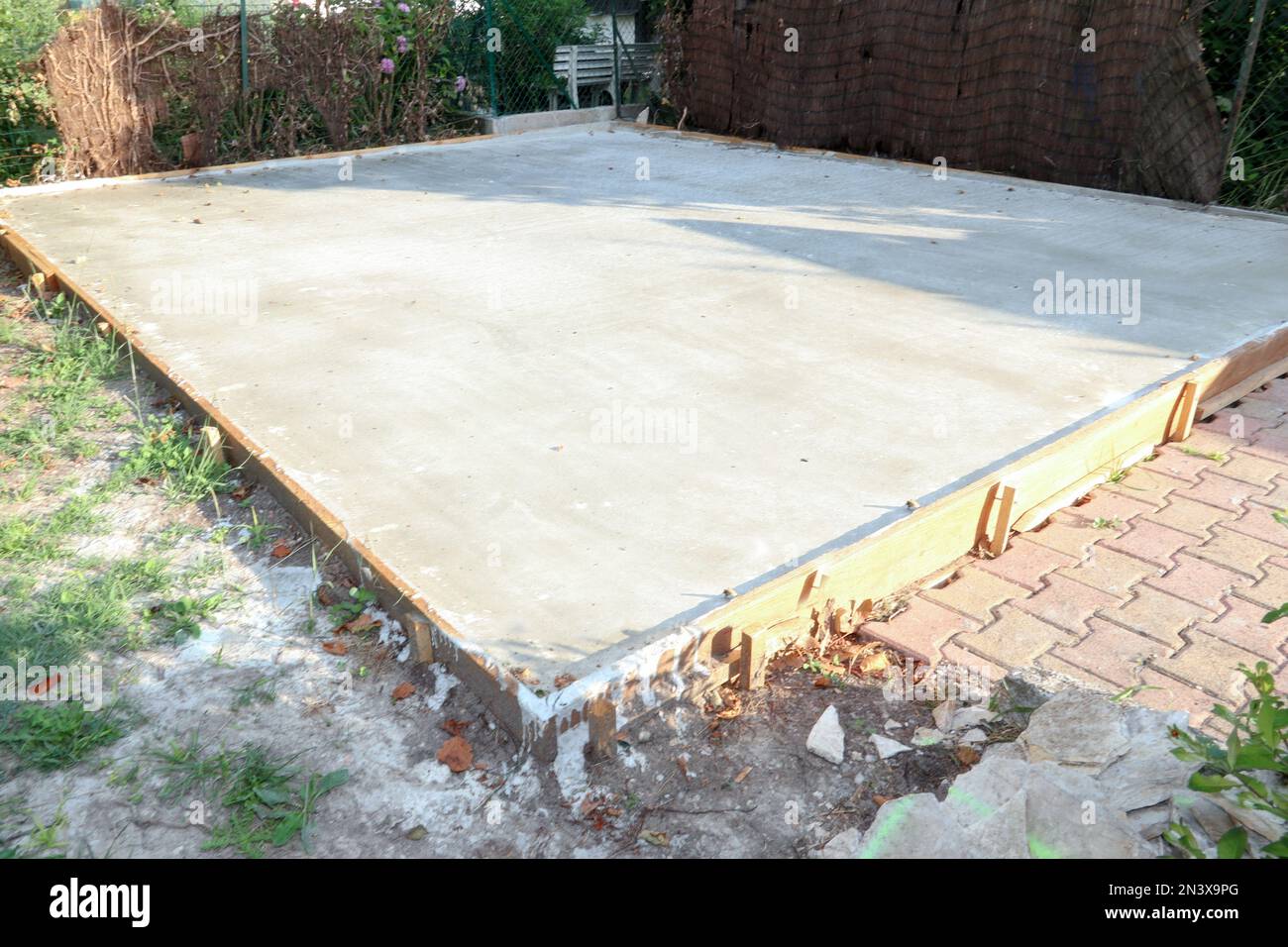Concrete slab foundations hi-res stock photography and images - Alamy