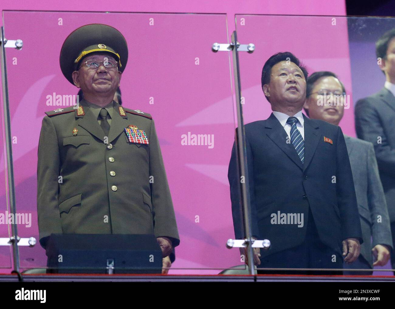 North Korea’s National Defense Commission Vice Chairman Hwang Pyong So ...