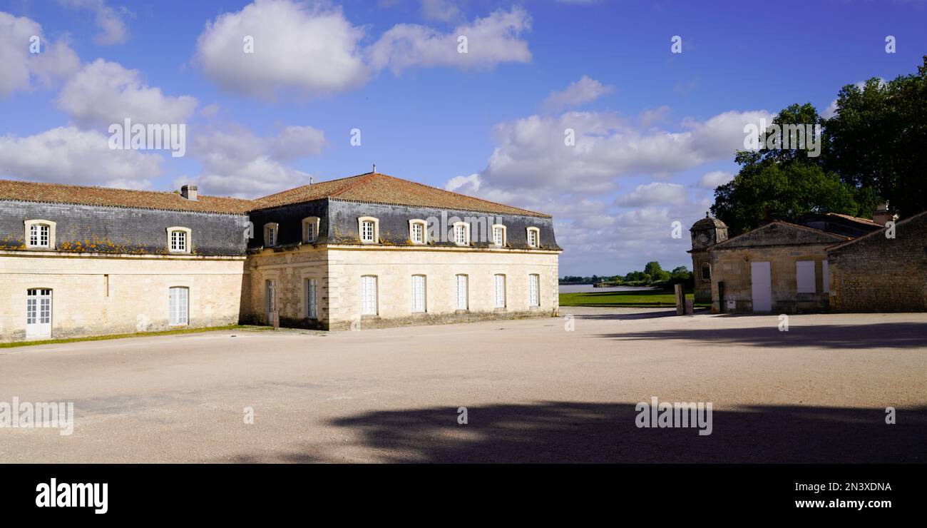 The Corderie Royale facade provided ropes for king French Navy boat ...
