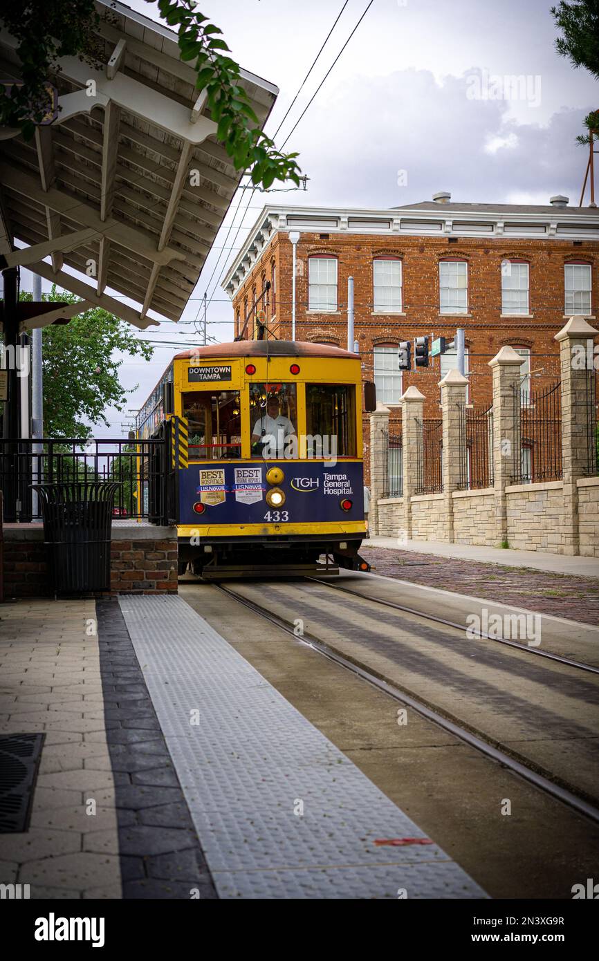Historical trolley car hi-res stock photography and images - Alamy