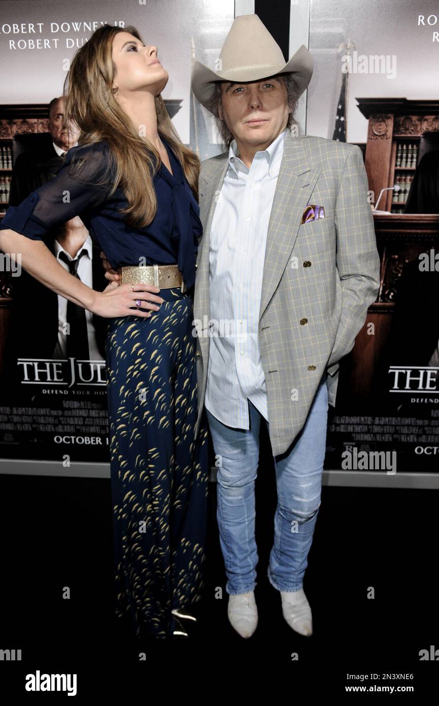 Emily Joyce, left, and Dwight Yoakam arrive at the LA Premiere OF "The ...